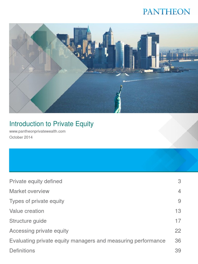 Introduction To Private Equity Presentation PDF | PDF | Private Equity ...