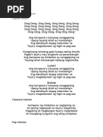 Awiting Pamasko | PDF