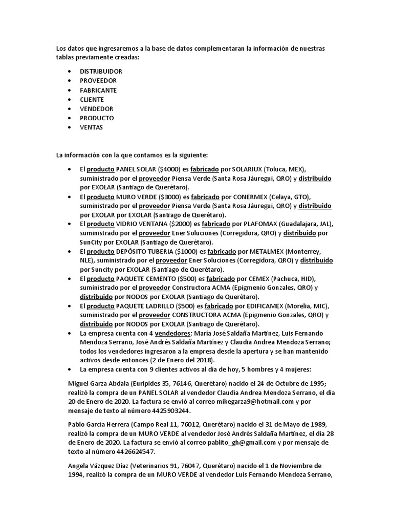 Script SQL Oracle | PDF | SQL | Gestión de datos