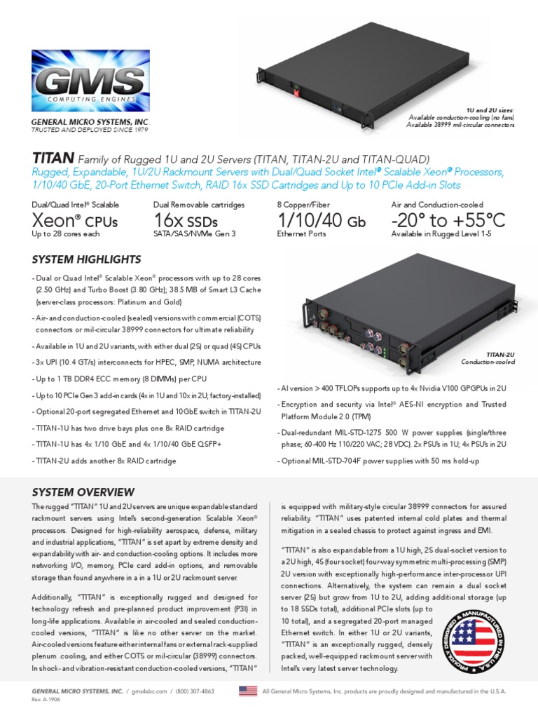 Manual Informativo Titan Server | PDF | Solid State Drive | Computer ...