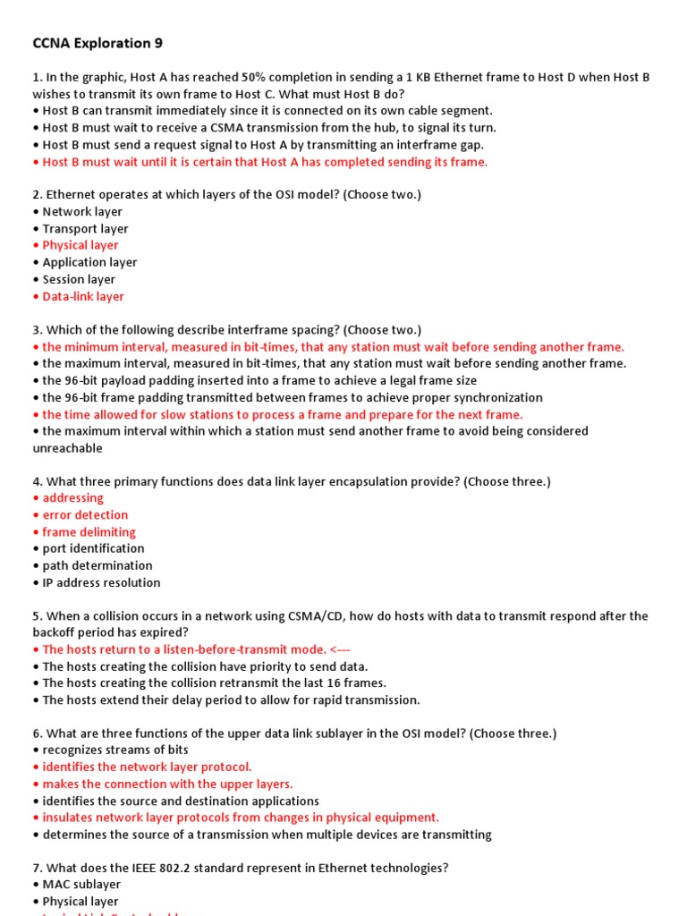 Ccna Exploration 09 Pdf Ip Address Computer Network