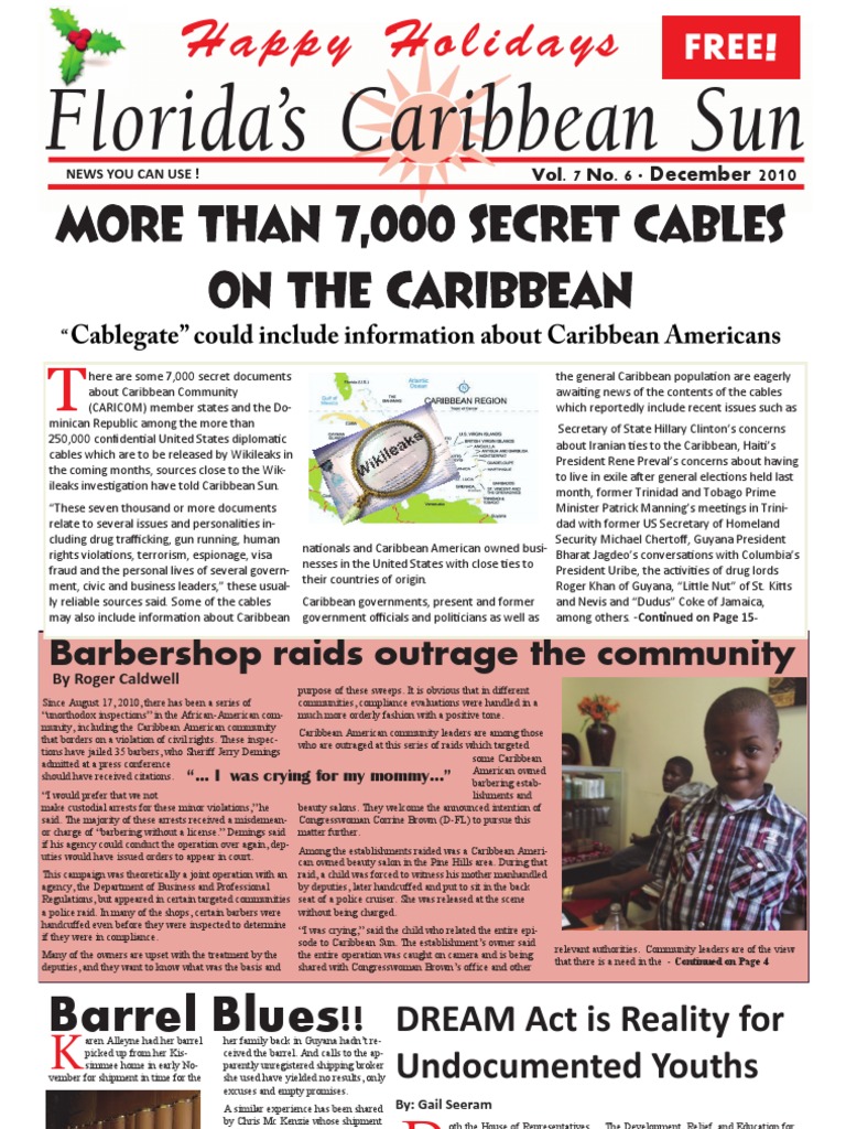 Caribbean Sun December 2010 | PDF | Barbados | Hazards