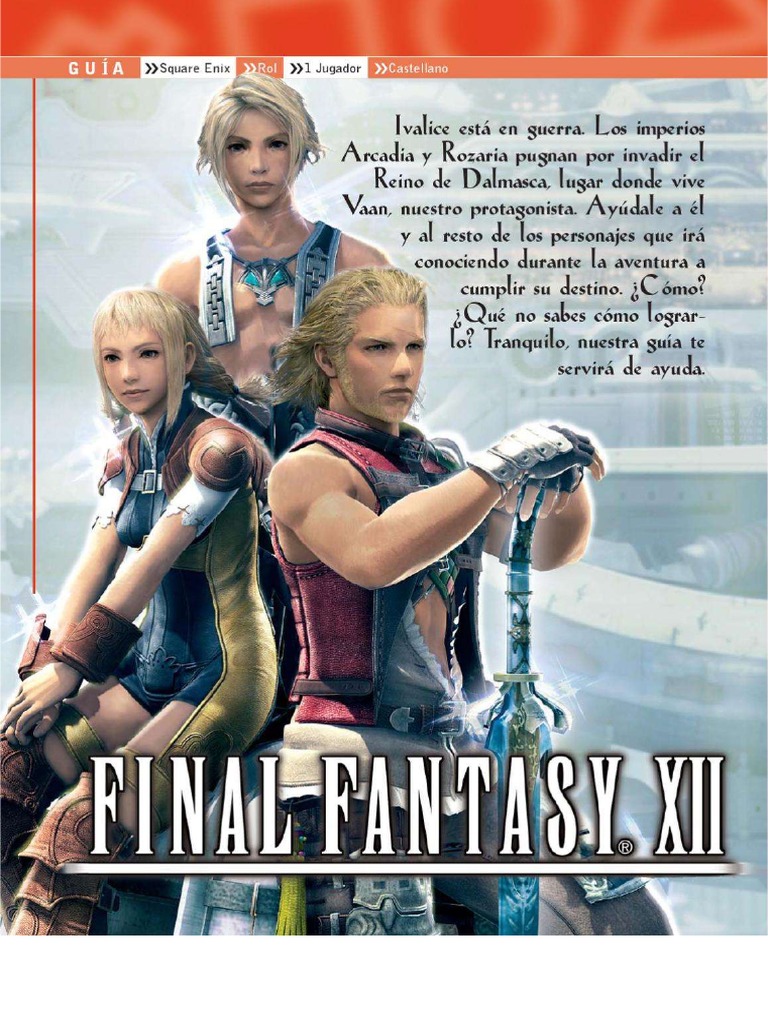 Final Fantasy 12. Guía en Español PDF | PDF
