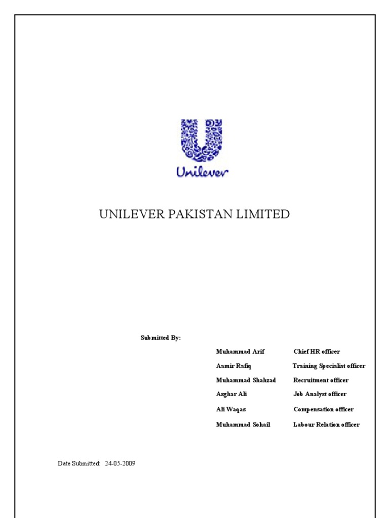 Unilever Training & Development | PDF | Performance Appraisal | Perception