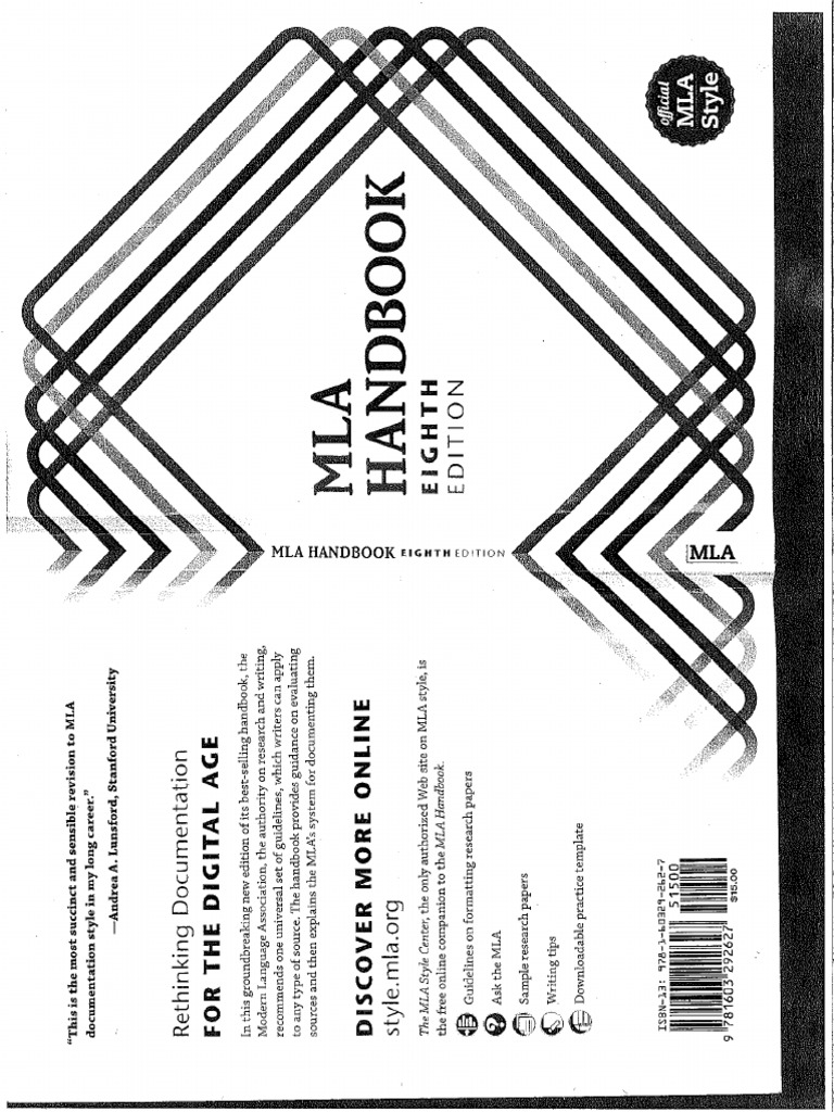 MLA HANDBOOK 8va Edición | PDF