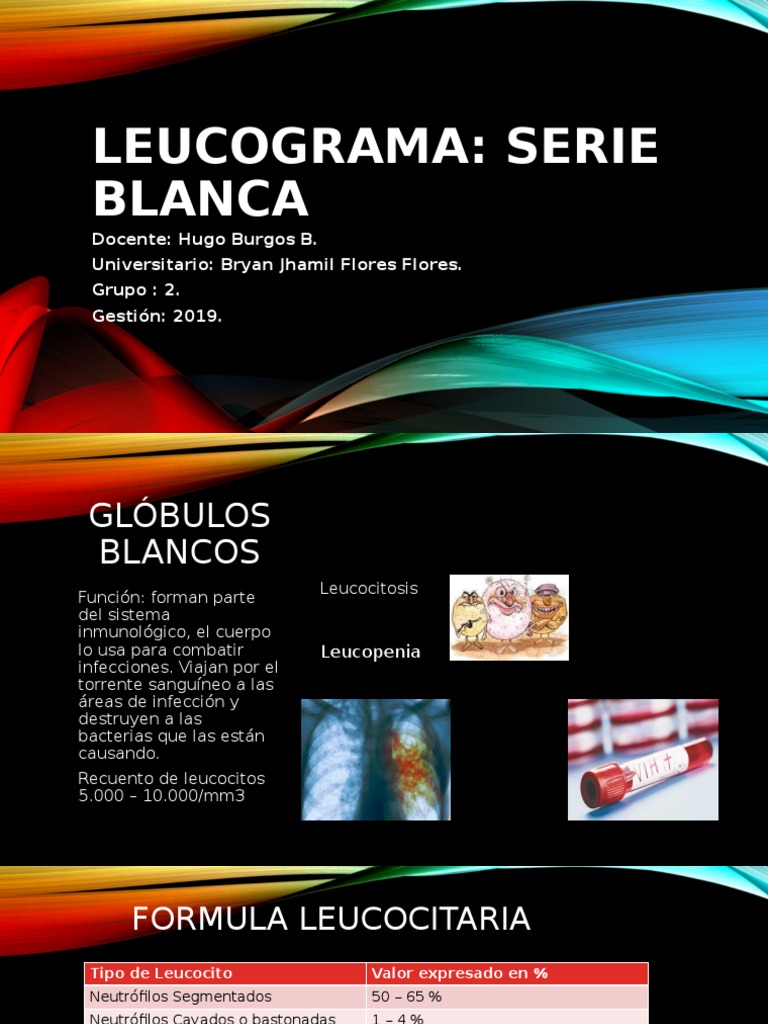 Leucograma | PDF | Leucocito | Anatomía