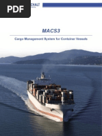 Loading Computer System: Seacos MACS3 Version NET 1.1 Stowman | PDF | Crane (Machine) | Cargo