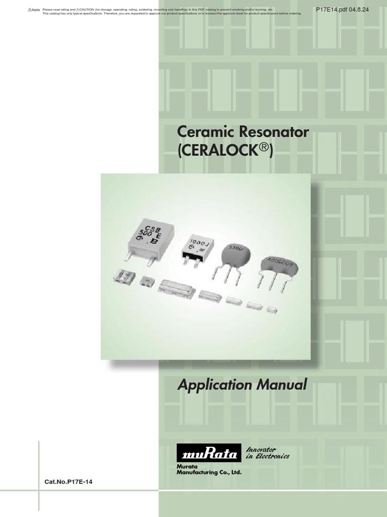 Resonadores | PDF | Manufactured Goods | Electricity