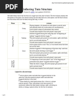 MTG Cheat Sheet Quick Reference | PDF | Sports | Wizards Of The Coast Games