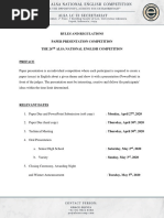 Guidelines and Criteria For Poster Making Contest | PDF