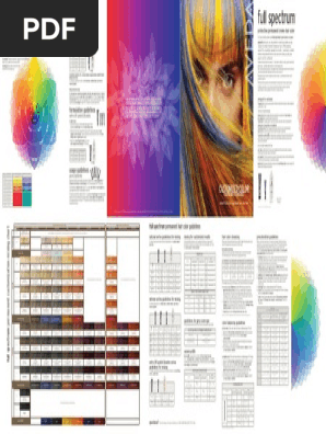 Aveda Hair Color Chart Full Spectrum