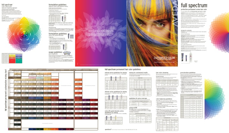 Aveda Hair Color Chart Full Spectrum