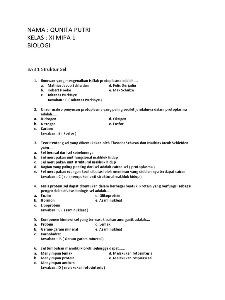 Biologi | PDF | Kajian Bahasa Asing