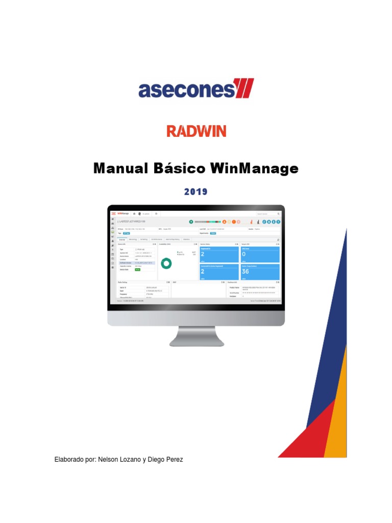Manual Básico WinManage | PDF | Redes de computadoras | Informática