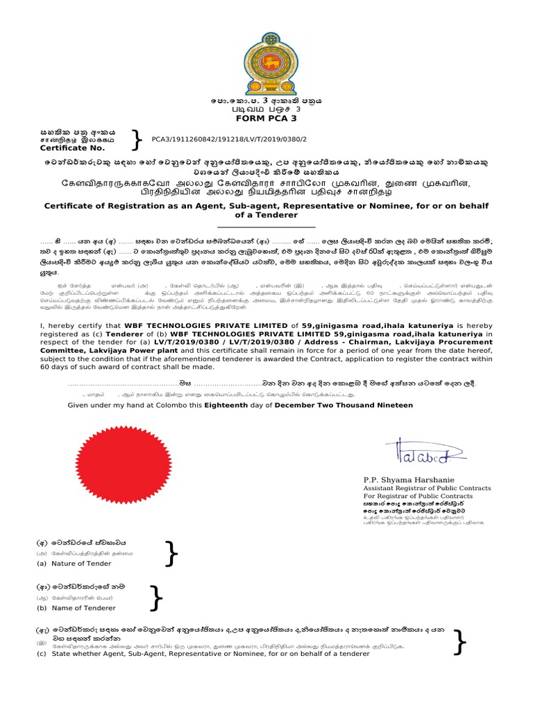 Pca3 PDF | PDF | Government Information | Government