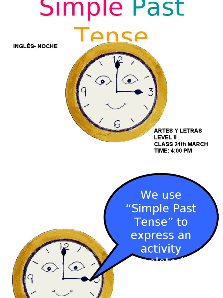 Simple Past Tense Fun Activities Games - 31083 | PDF