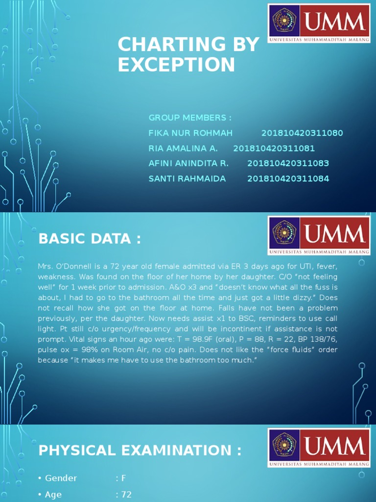 Charting by Exception | PDF | Patient | Medical Specialties