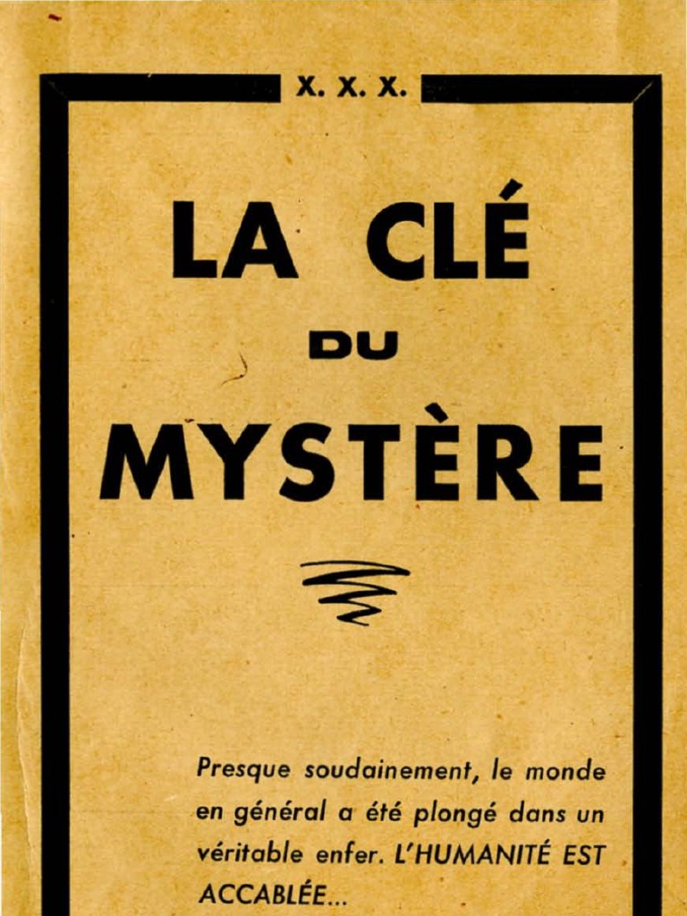 La Clé Du Mystère | PDF | Voyages | Jeunes adultes