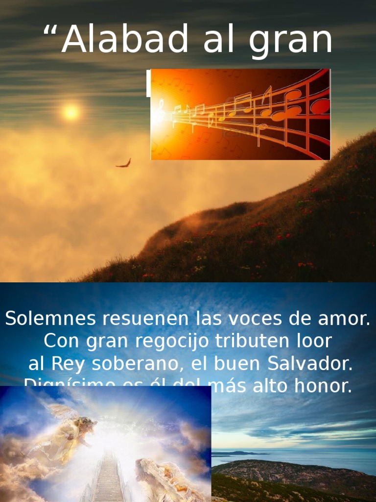 Alabad Al Gran Rey | PDF