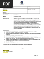 Courtyard - Am FD Checklist | PDF