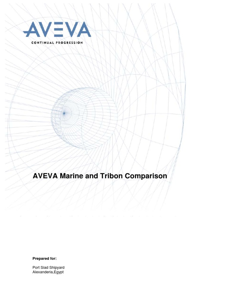 AVEVA Marine -Tribon Comparison | Naval Architecture | Databases