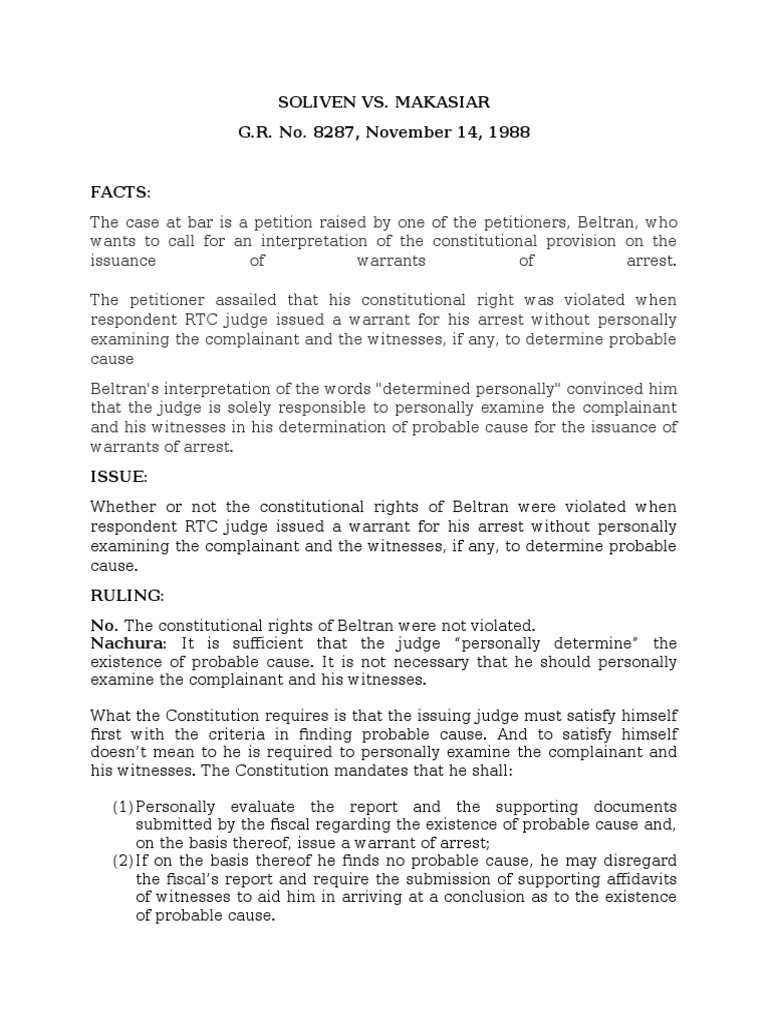 Soliven Vs Makasiar Pdf