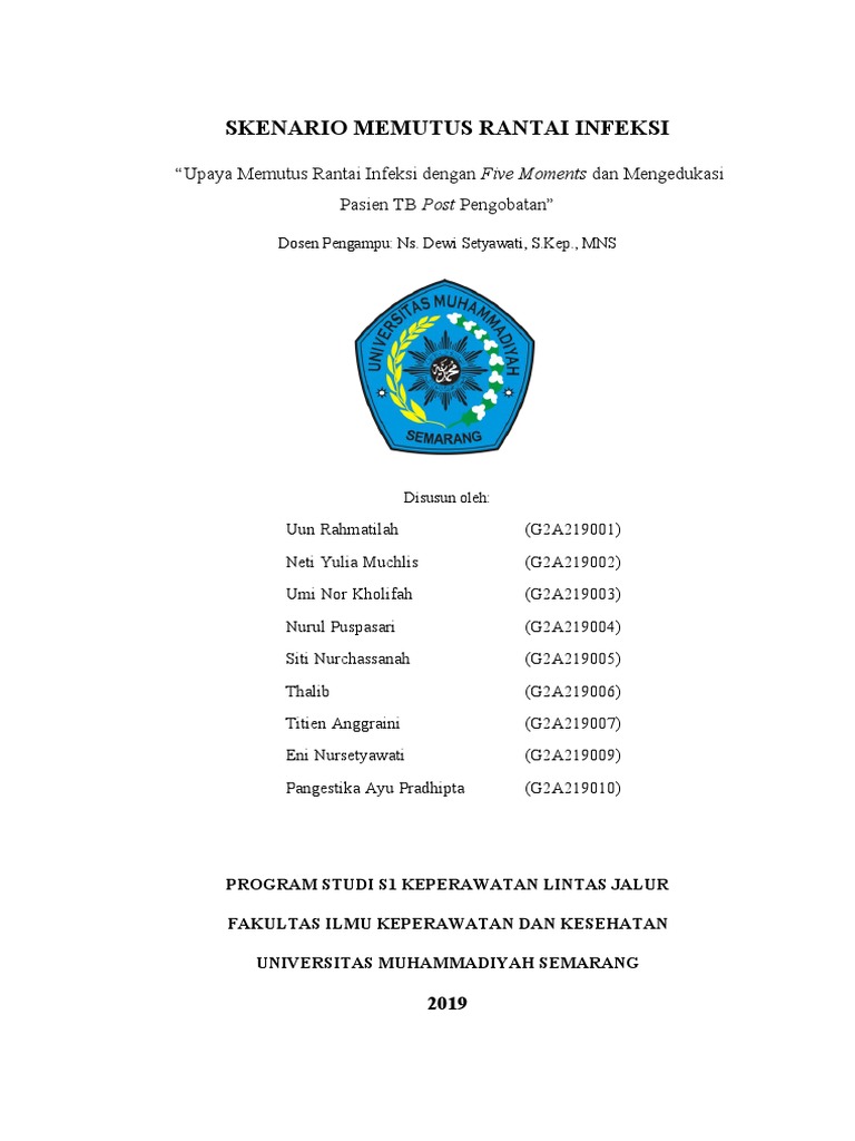 Skenario Roleplay Memutus Rantai Infeksi FIX | PDF Skenario Roleplay Memutus Rantai Infeksi FIX | PDF