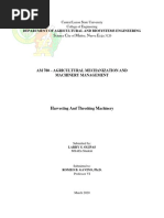 Overview of Agricultural Machinery | PDF | Agricultural Machinery ...