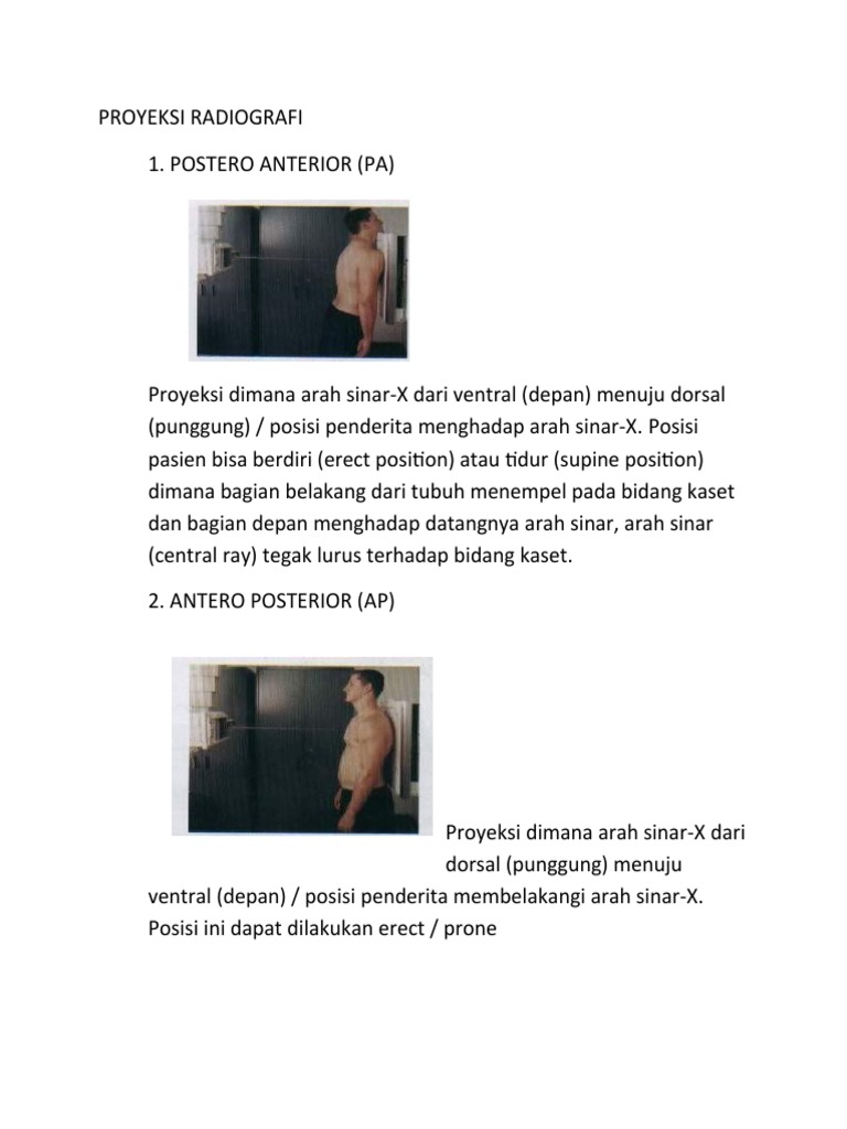 PROYEKSI RADIOGRAFI Kel 4 | PDF