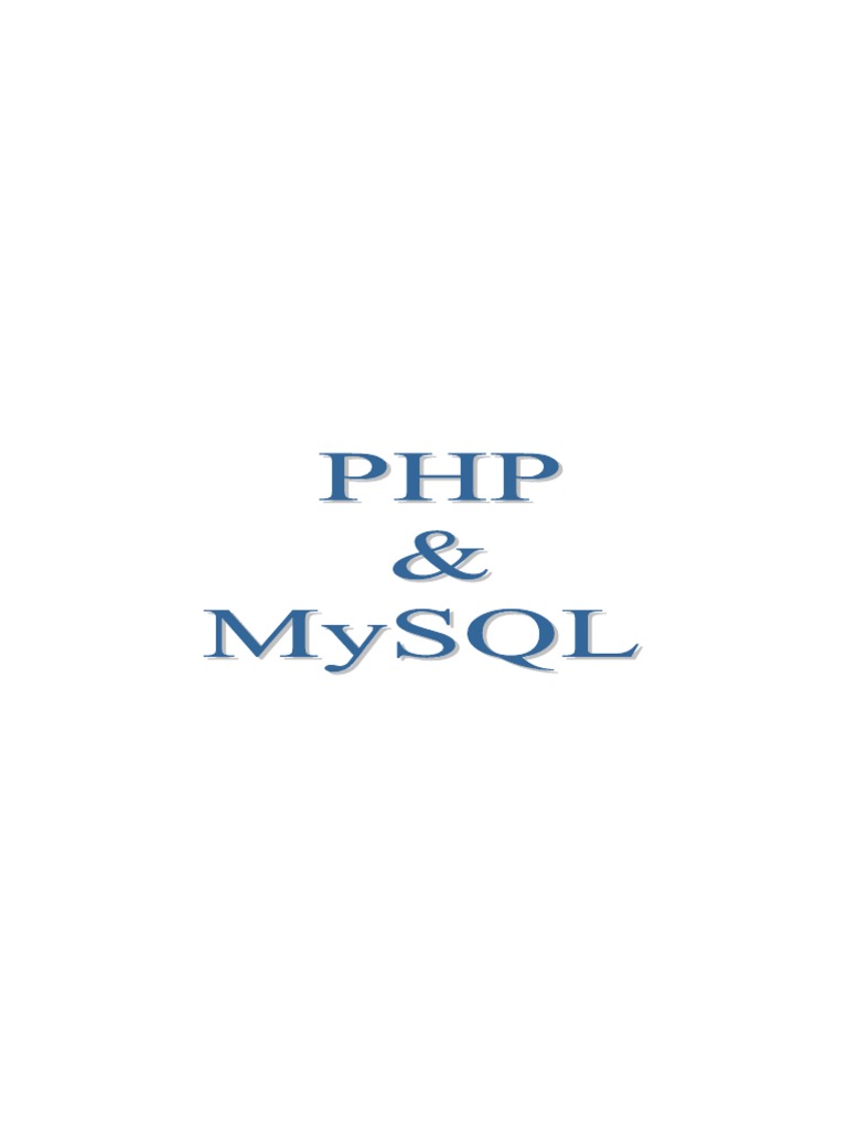 PHP Notes | PDF | Dynamic Web Page | World Wide Web