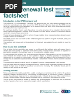 CPCS Standard Practical Tests A61 PDF | PDF | Crane (Machine) | Hazards