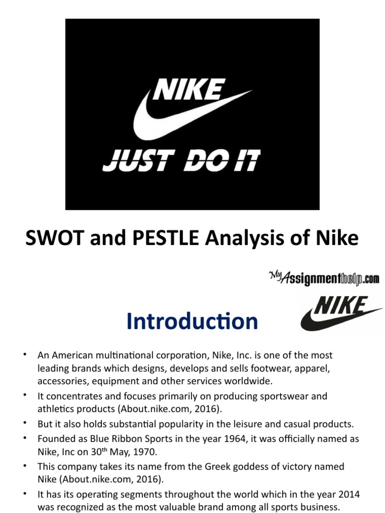 SWOT and PESTLE Analysis of Nike | PDF | Nike | Swot Analysis