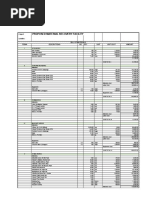 Rate Build Up Template | PDF | Building Engineering | Engineering