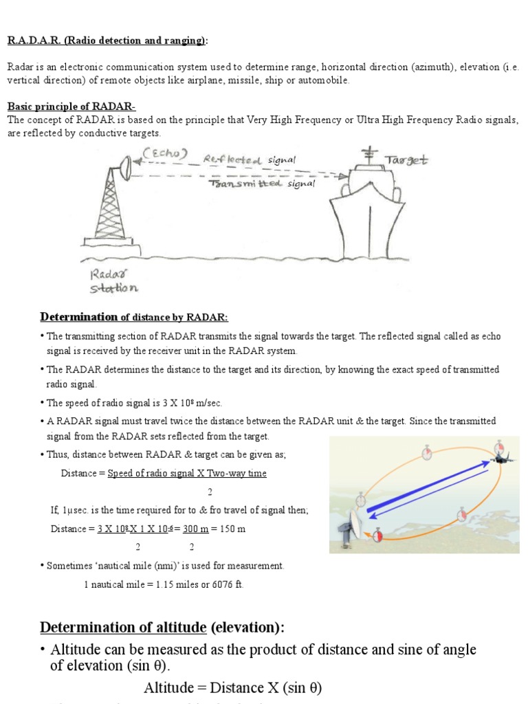 RADAR System | PDF | Radar | Radio