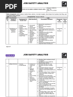 JSA For Dismantel of Structure | PDF | Demolition | Safety
