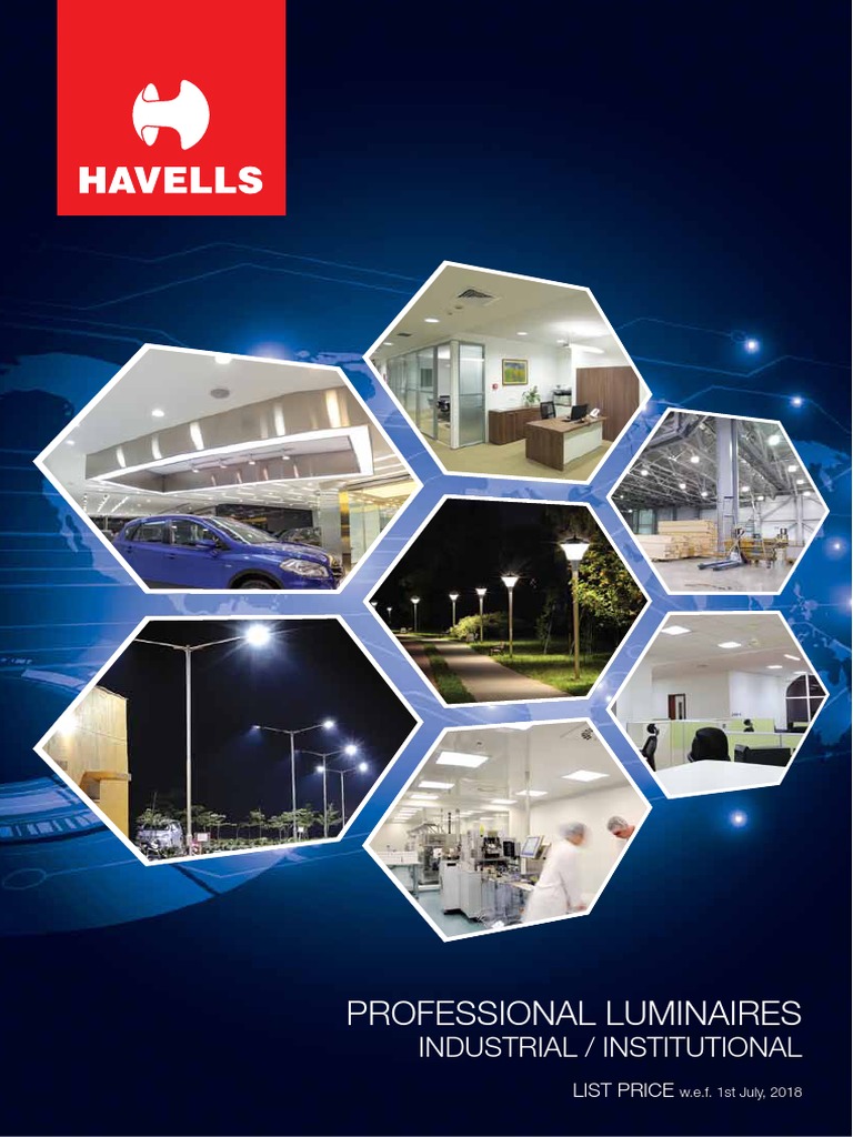 Havells ProfessionalLuminaires | Download Free PDF | Fluorescent Lamp ...
