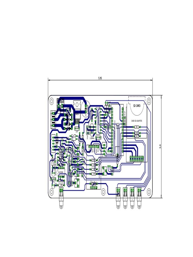 Arduino Talking RepeaterV1.9 lm358 Layout | PDF | Digital Electronics ...
