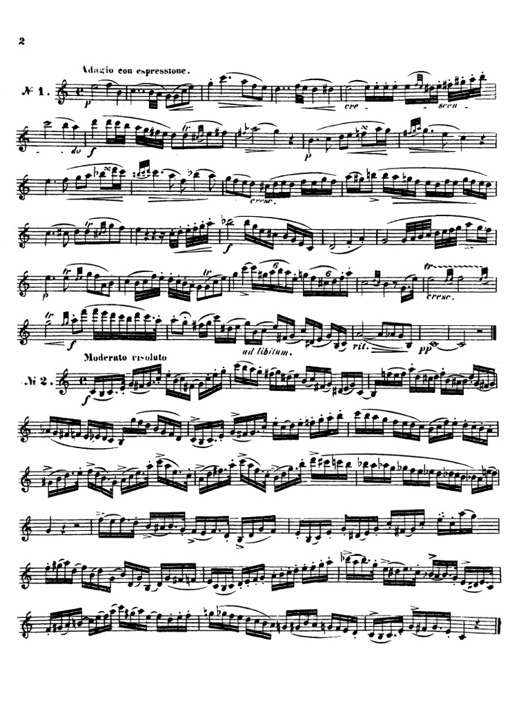 Ferling 48 Etudes Pour Saxophone PDF | PDF