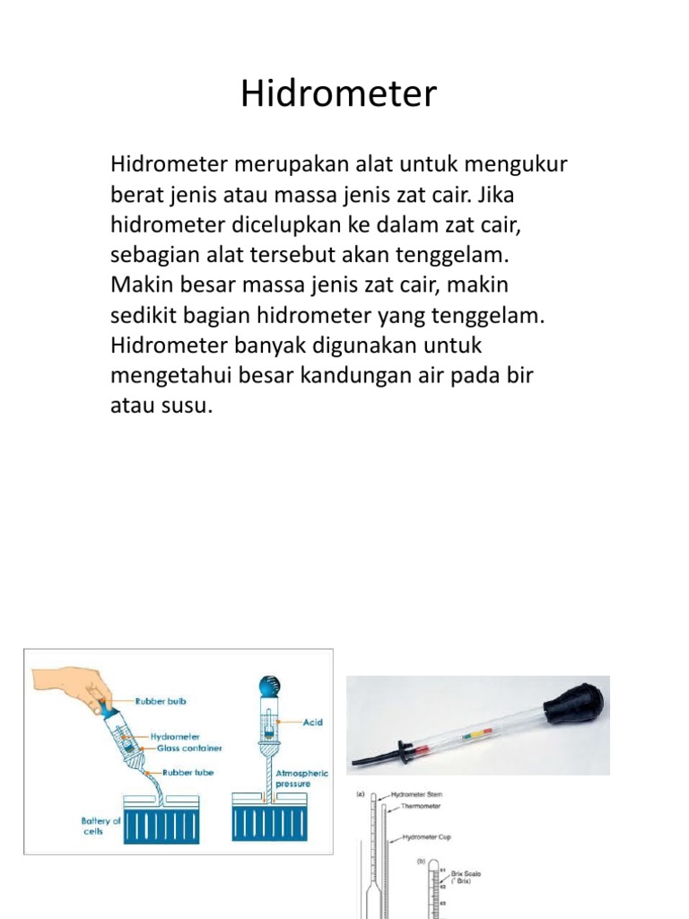 Hidrometer | PDF | Kesehatan Holistik