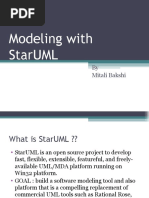 A Brief Guide On UML Modeling With StarUML | PDF | Use Case | Unified Modeling Language
