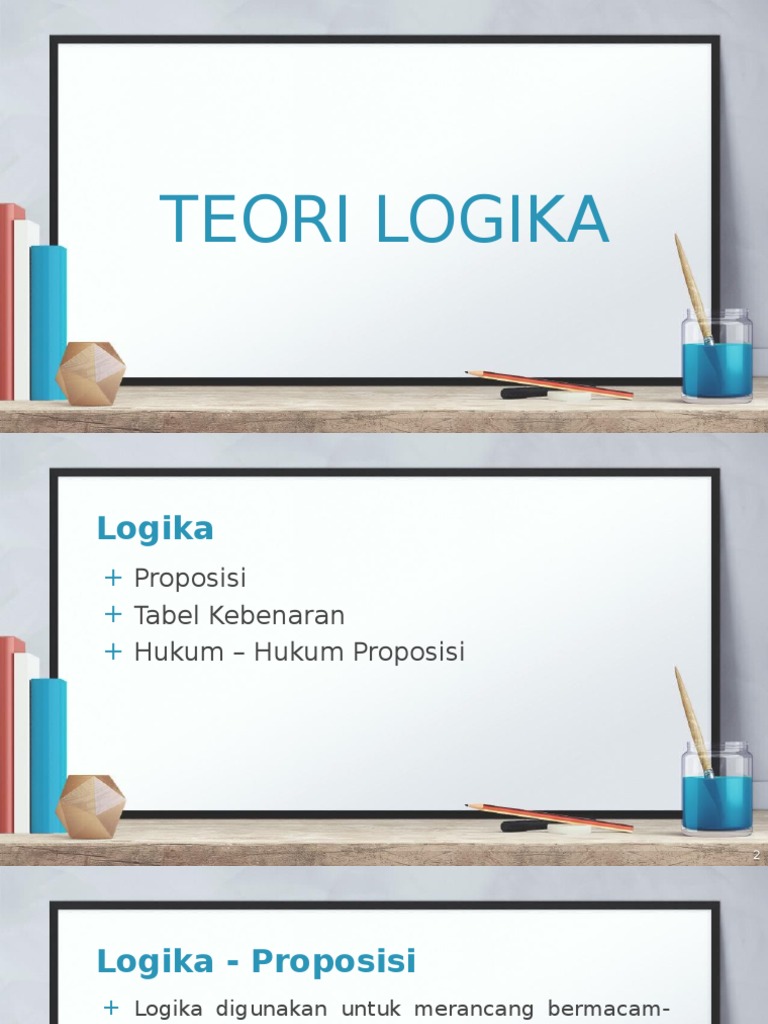 Teori Logika dan Operasi Proposisi | PDF
