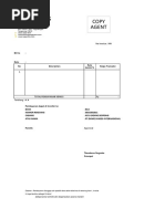 Sample Invoice DP | PDF