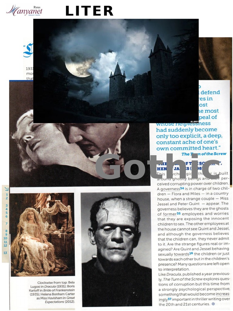 Gothic Literature for 3rd ESO | PDF | Classics