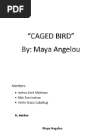 Caged Bird by Maya Angelou Poetry Foundation | PDF | Poetry