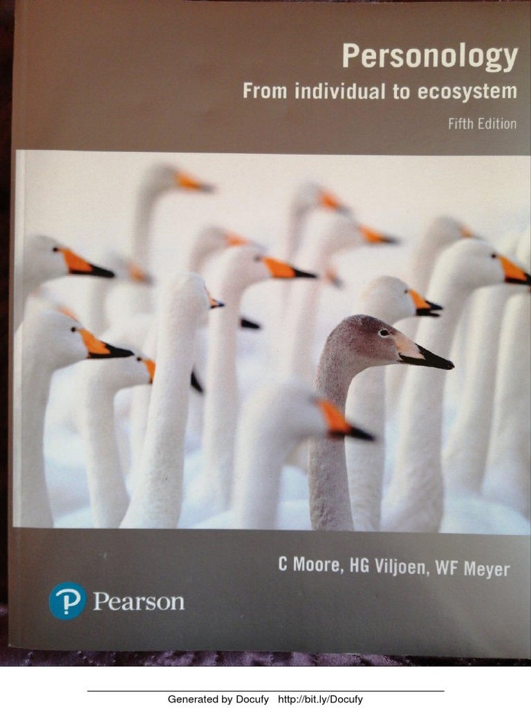 Personology: Individual to Ecosystem | PDF | Home & Garden | Computers