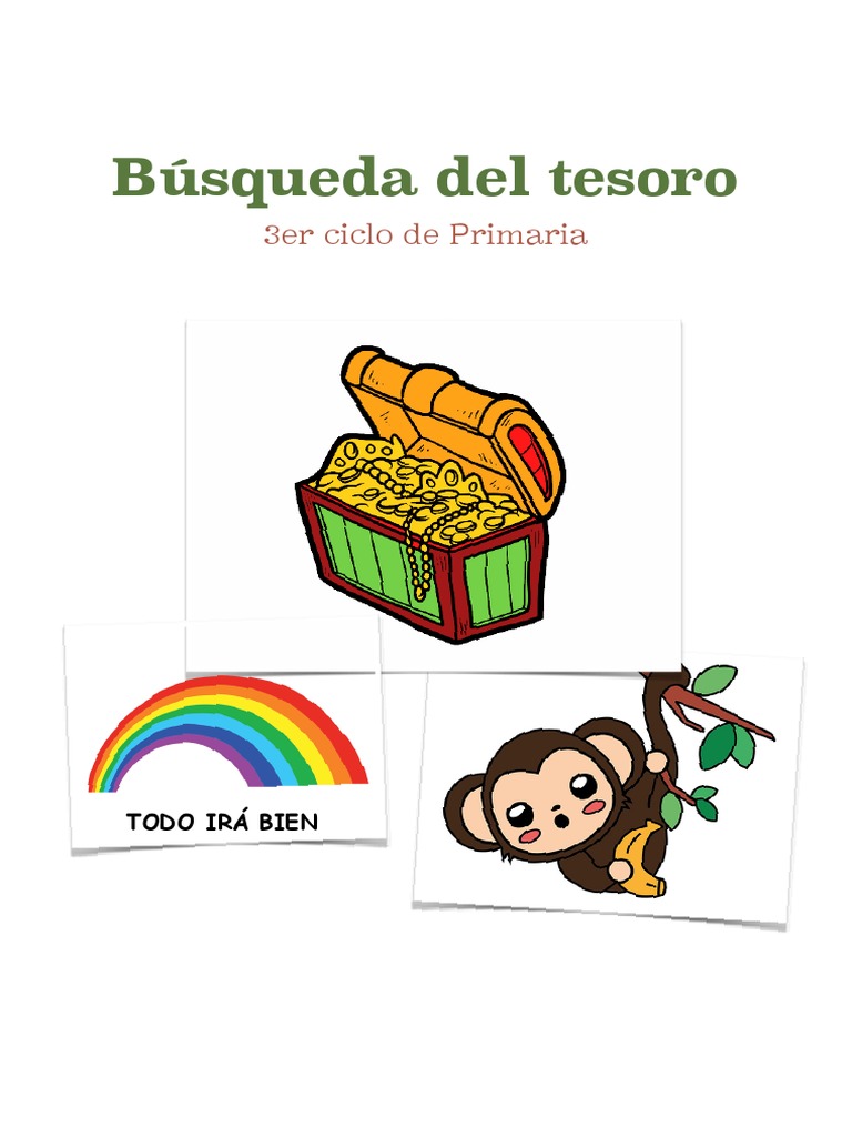 Búsqueda Del Tesoro - 5º y 6º de Primaria | PDF | Ocio | Deportes