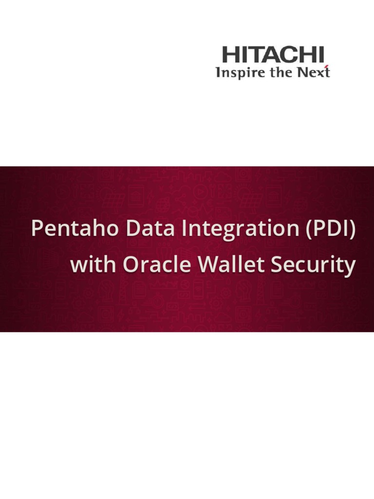 PDI With Oracle Wallet Security | PDF | Transport Layer Security ...