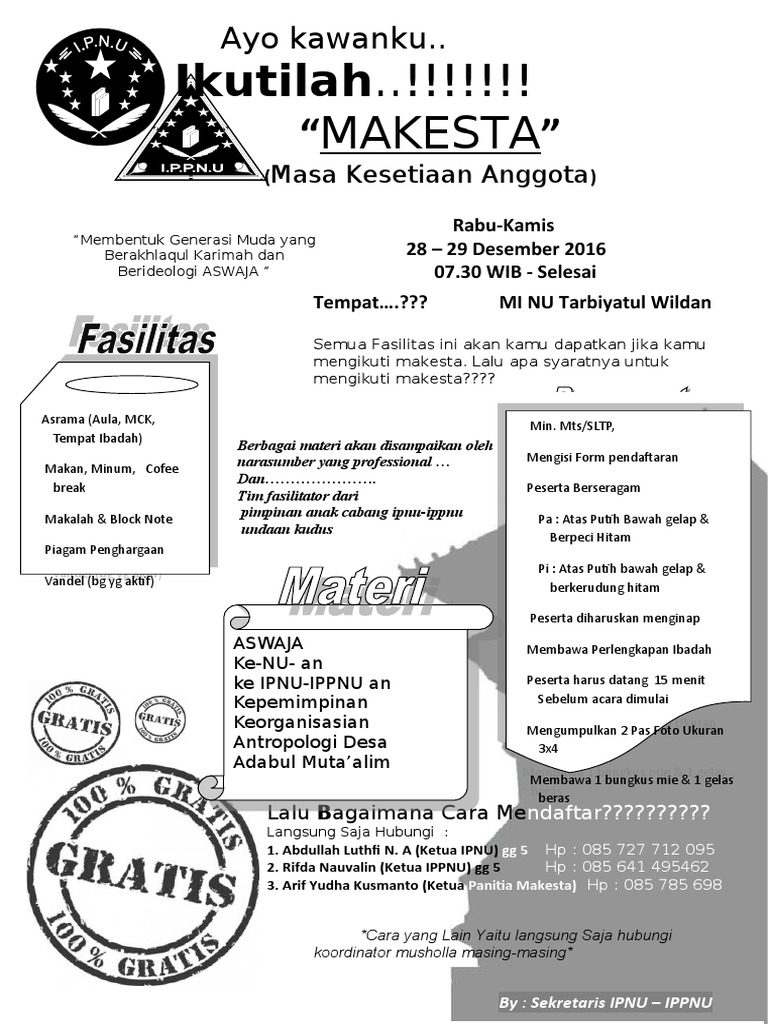 Pamflet Makesta | PDF