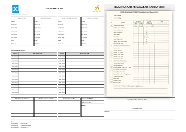 Format Time Sheet PDF | PDF