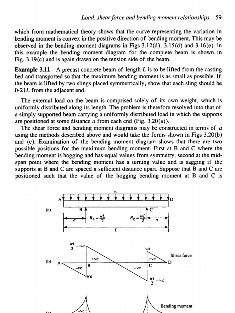 Pages From Chapter 3 - Normal Force Shear Force Bending Moment and Torsion | PDF | Bending ...